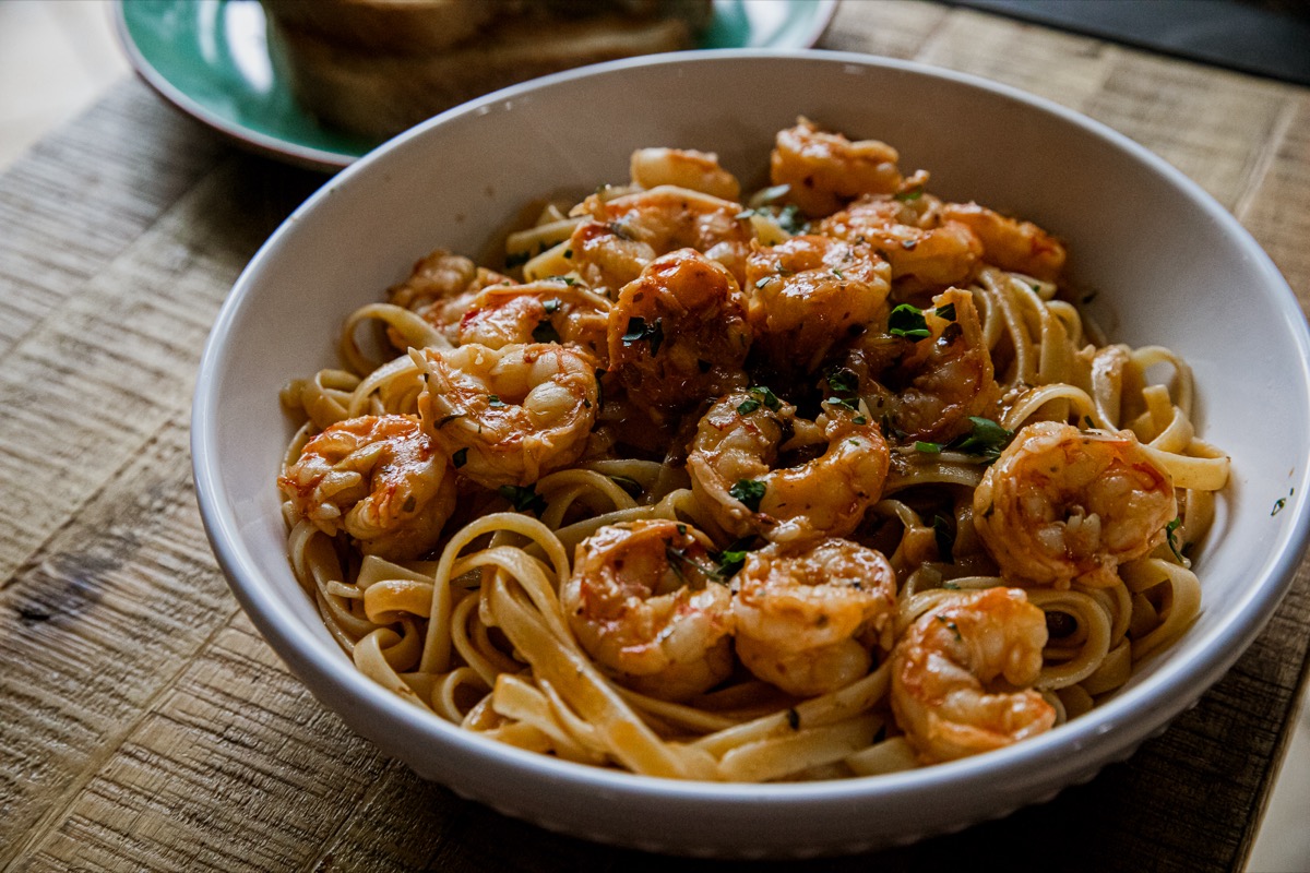 Italian Shrimp Pasta - Pasta Recipes Daily